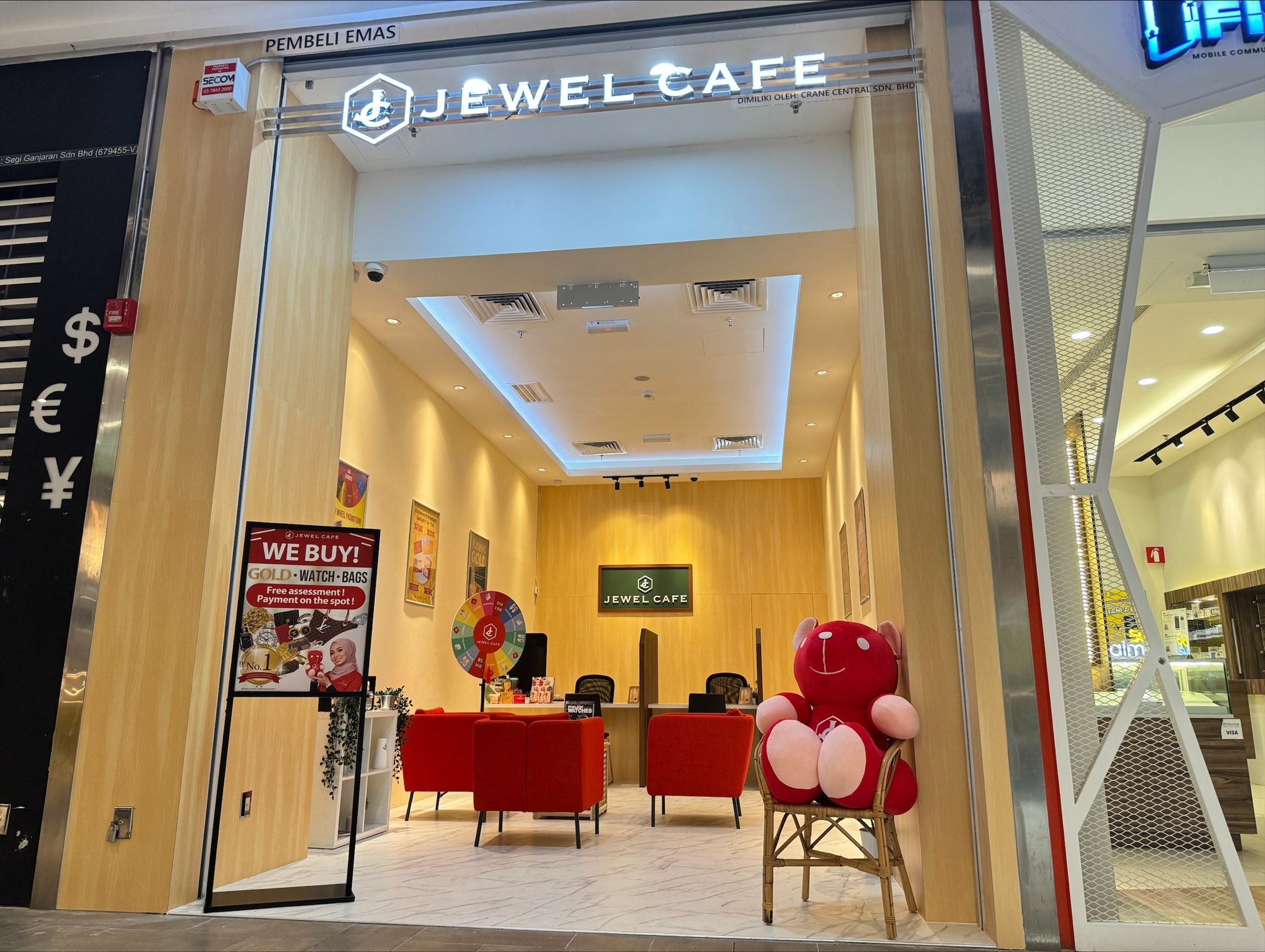Introducing Our 11th Branch in Malaysia: Jewel Cafe in Toppen Shopping Centre - CRANE Inc.